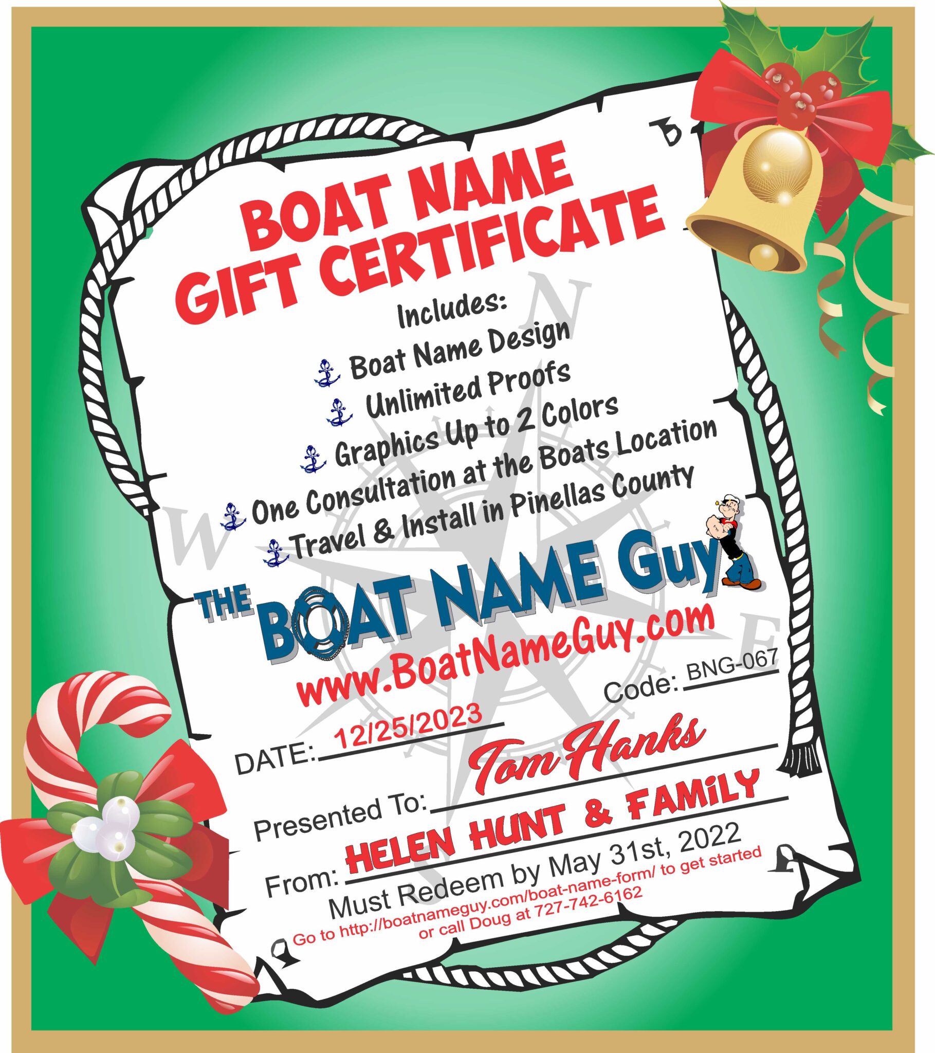 Boat Name Form – Boat Name Design Install Tampa Clearwater St ...